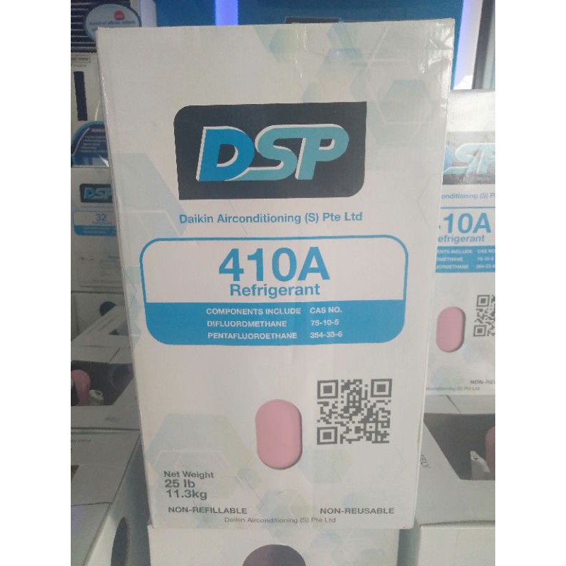 Jual Refrigerant Daikin Singapore R410A (Freon DSP R410A) | Shopee ...