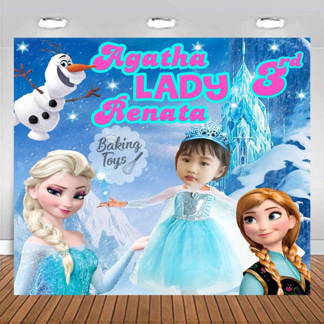 Jual Backdrop / Banner Flexi / Background Dinding / Spanduk Ulang Tahun ...