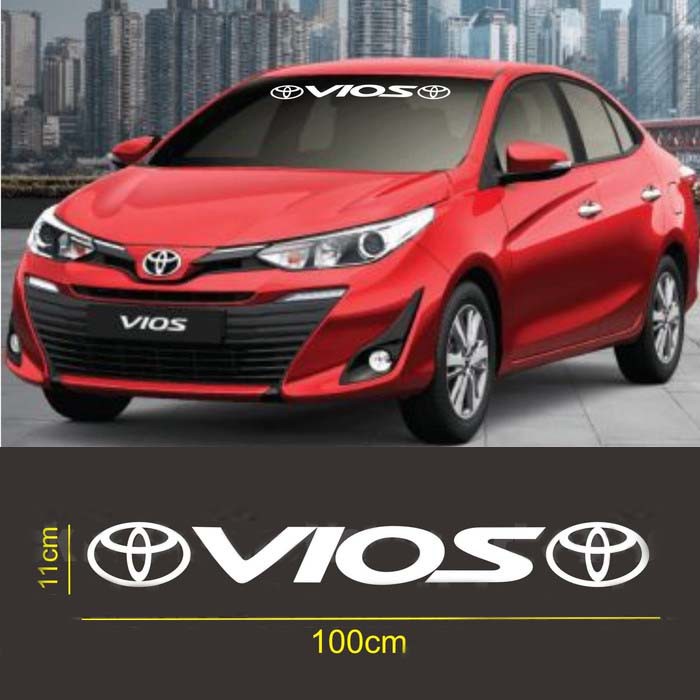 Jual STICKER STIKER TOYOTA VIOS WINDSHIELD | Shopee Indonesia