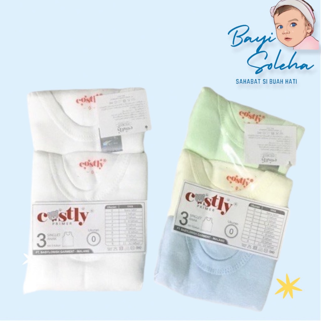 Jual Costly Singlet Bayi-Anak Warna / Polos (3pcs) | Shopee Indonesia Jual Costly Singlet Bayi-Anak Warna / Polos (3pcs) | Shopee Indonesia