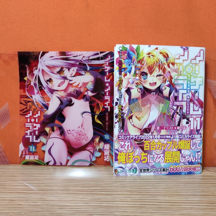 Jual [Melonbook Limited] Kadokawa MF Bunko J Light Novel No Game No Life 11 - Kamiya Yuu ...
