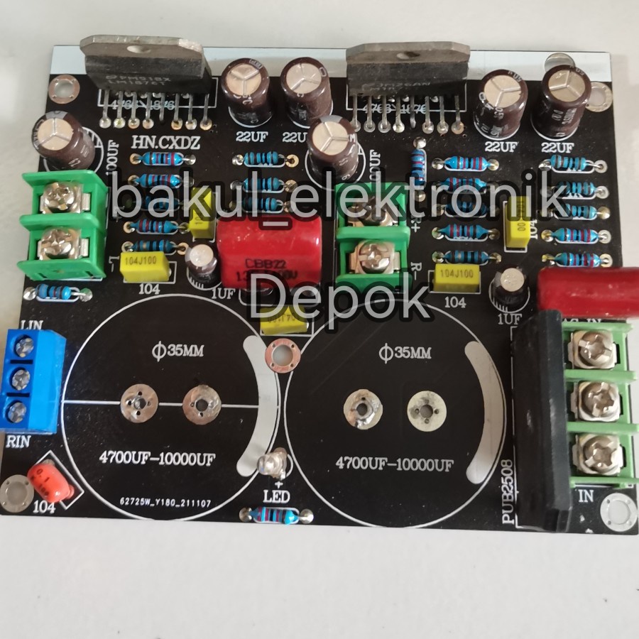Jual KIT AMPLIFIER LM1876 BTL STEREO | Shopee Indonesia