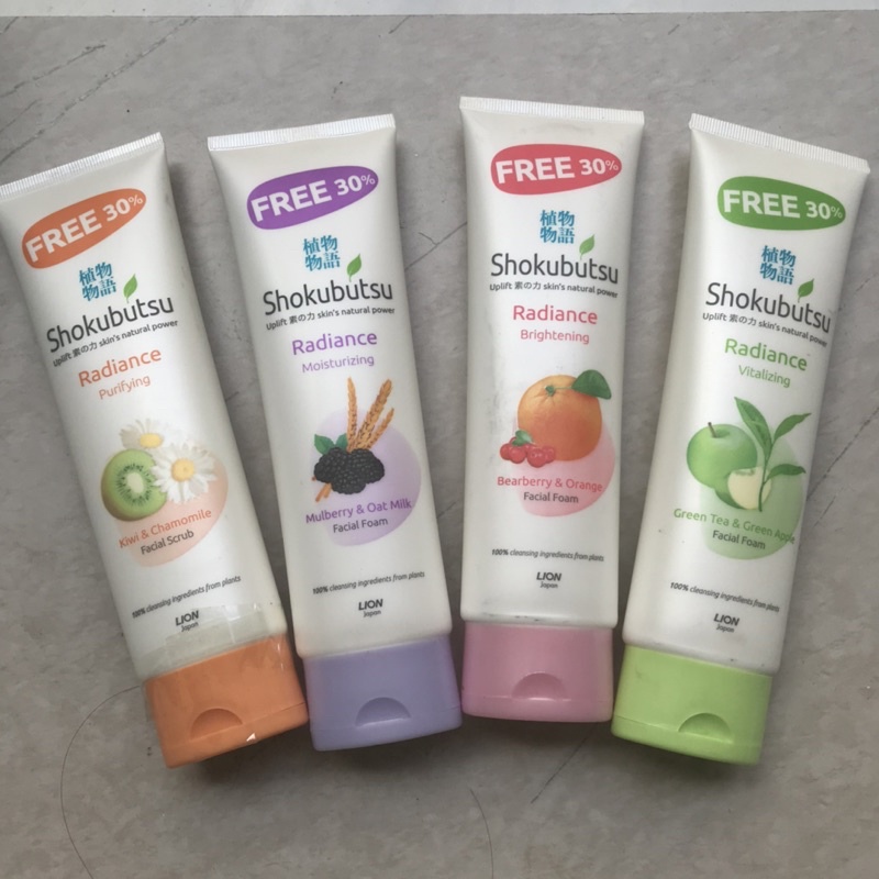 Jual [READY STOCK] Shokubutsu Facial Foam/Scrub/Cuci Muka/ wash ...