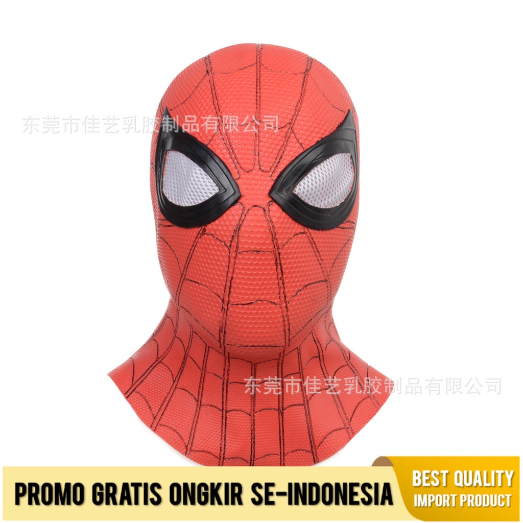 Jual Topeng Spider-Man Pahlawan Tidak Kembali Masker Penutup Kepala ...