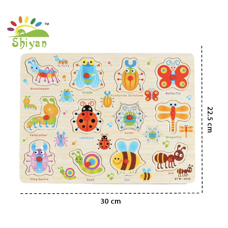 Jual PUZZLE KNOB KAYU / WOODEN PUZZLE KNOB / PUZZLE PAKU / MAINAN ...