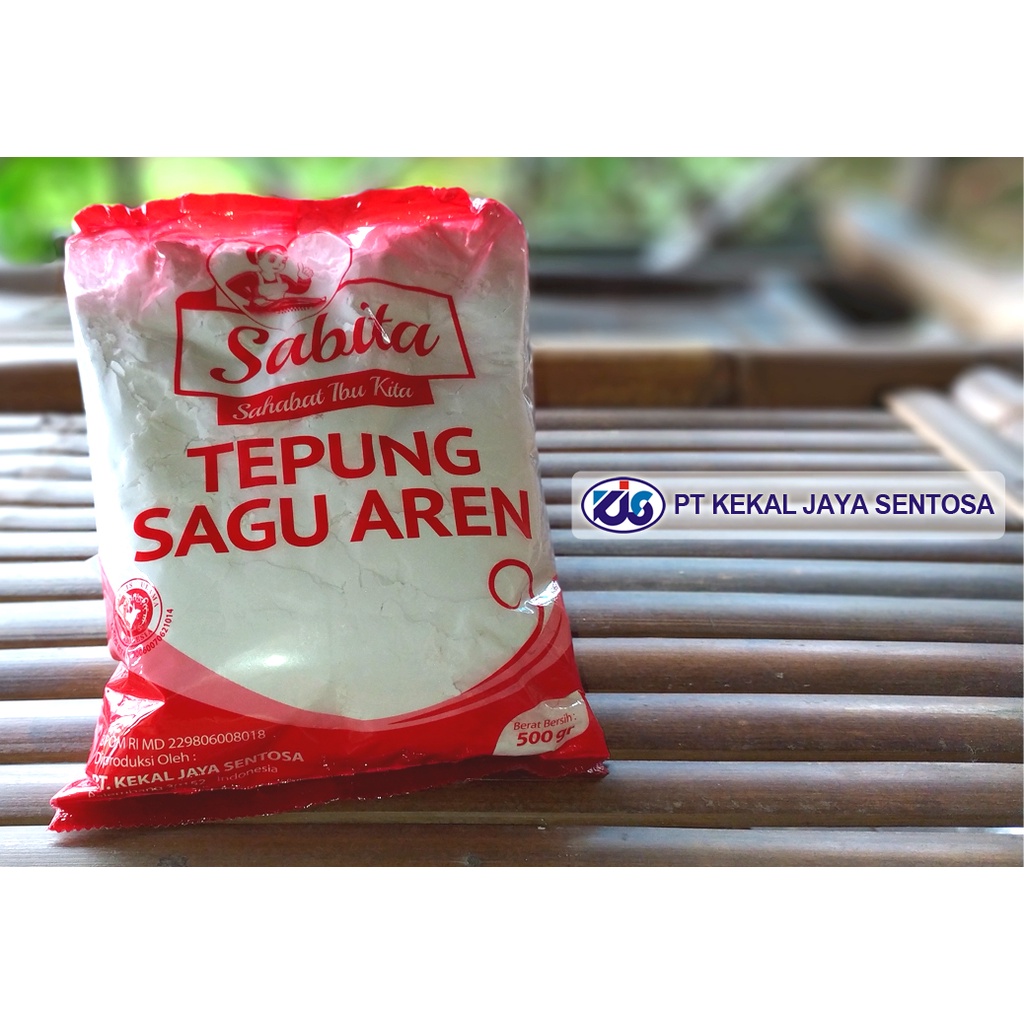 Jual Tepung sagu aren asli SABITA 500gr | Shopee Indonesia