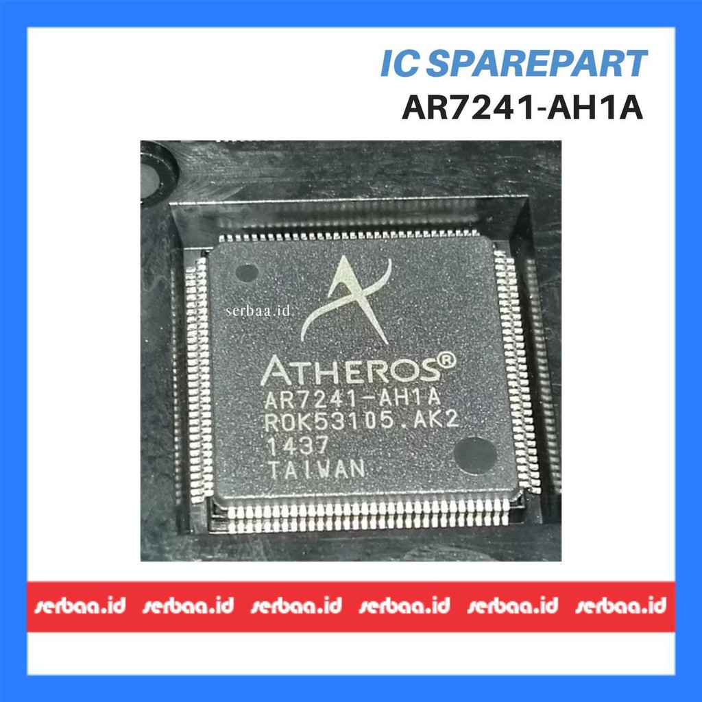Jual ATHEROS AR7241-AH1A AR7241 QFP-128 HIGH PERFORMANCE NETWORK ...