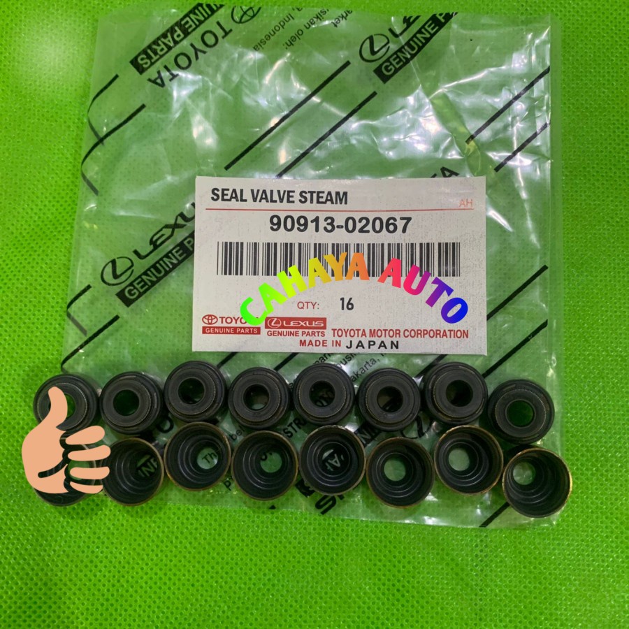 Jual seal klep seal valve great soluna starlet twincam 1set 16pc japan | Shopee Indonesia