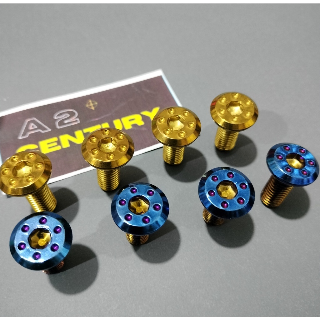 Jual Baut Disc Cakram Piringan Honda Yamaha Suzuki Kawasaki Universal Probolt Stainless Steel ...