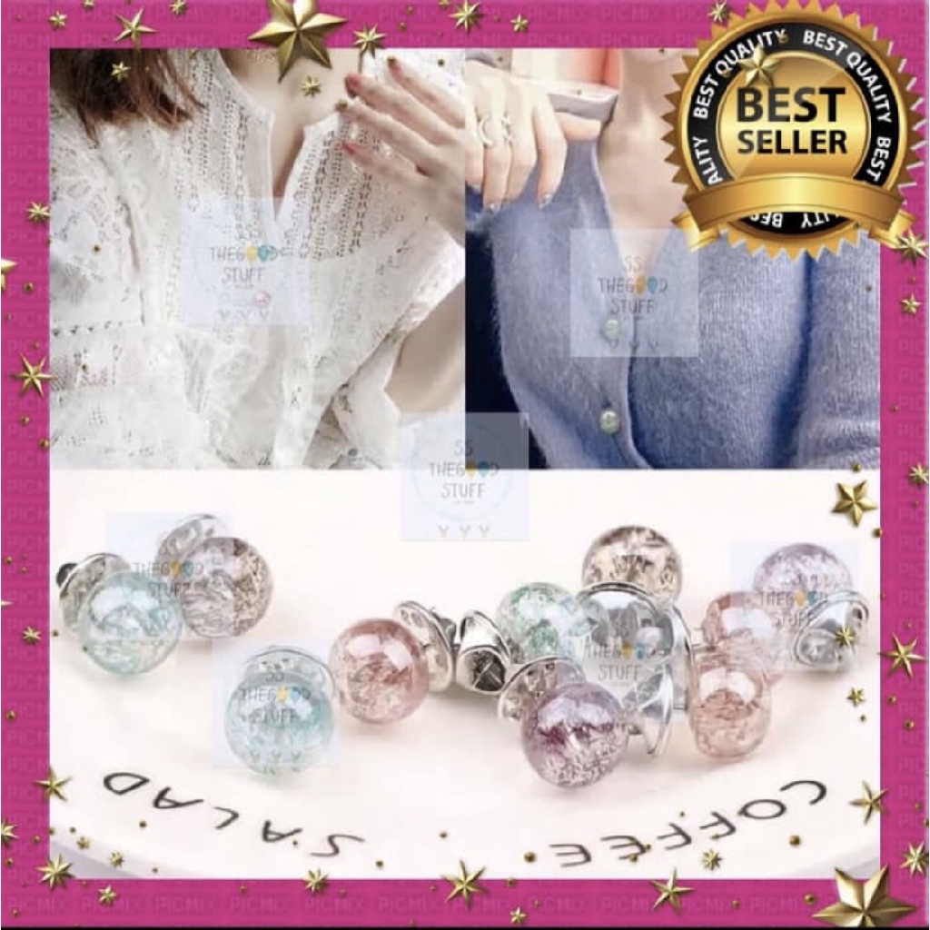 Jual Pin Bross Mutiara Berlian Kristal Pearl Premium Quality Best Seller! | Shopee Indonesia
