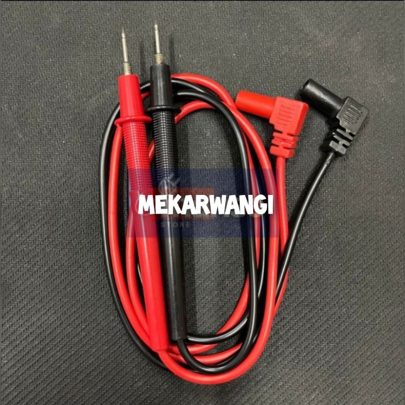 Jual Kabel probe multitester avometer bagus + drat (bisa di buka lagi ...