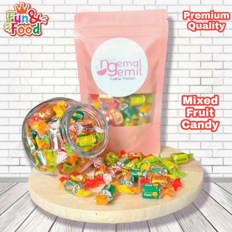 Jual Mixed Fruit Candy / Permen Rasa Buah | Shopee Indonesia