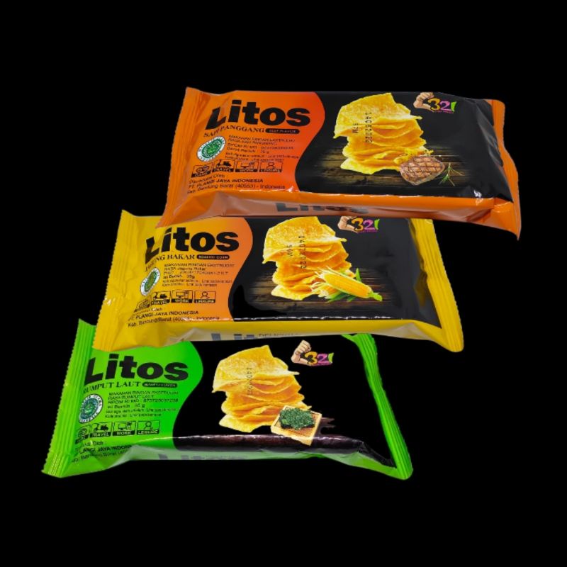 Jual Litos Snack Virall 35 gr 3 varian rasa.[Anda Belanja Anda Beramal ...