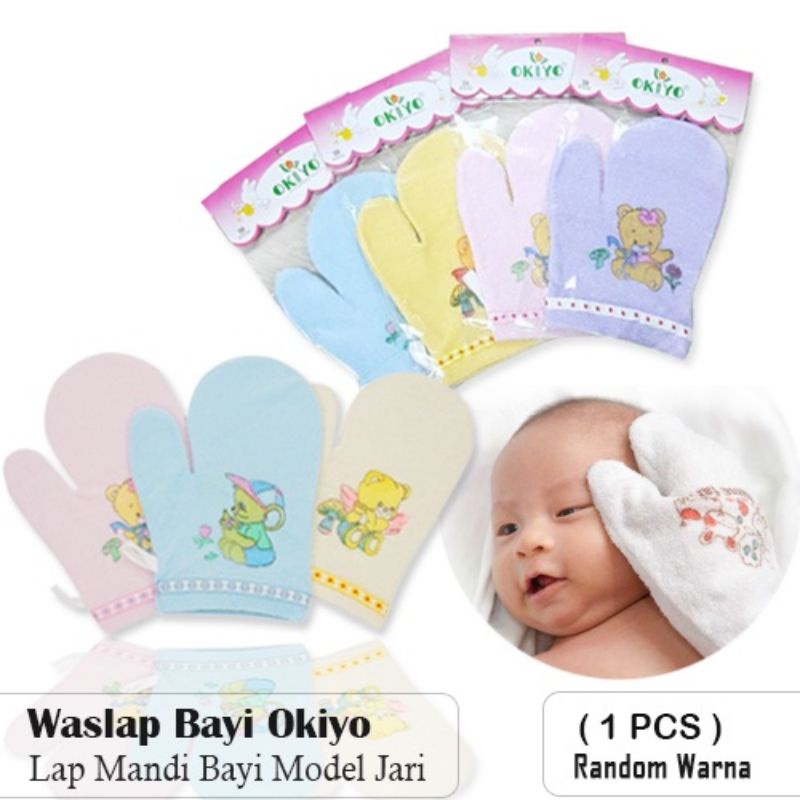 Jual Waslap Mandi Bayi murah Jari dan Kotak Handuk Waslap Premium ...