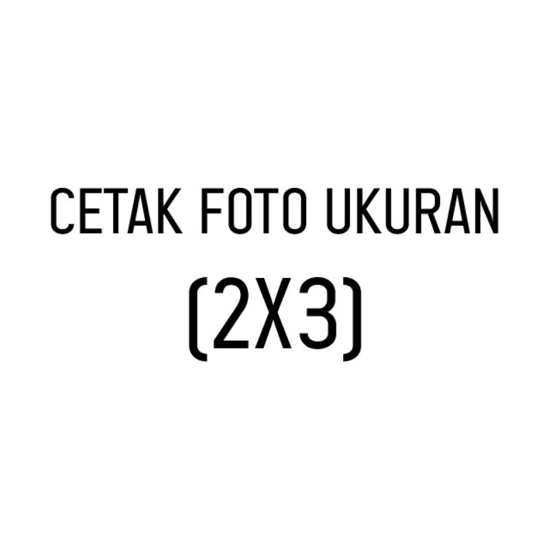 Jual CETAK FOTO UKURAN 2X3 Premium glossy paper | Shopee Indonesia