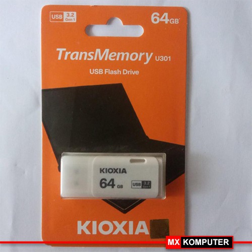 Jual Flash Disk KIOXIA U301 64GB - Flashdisk 64 GB USB 3.2 | Shopee Indonesia