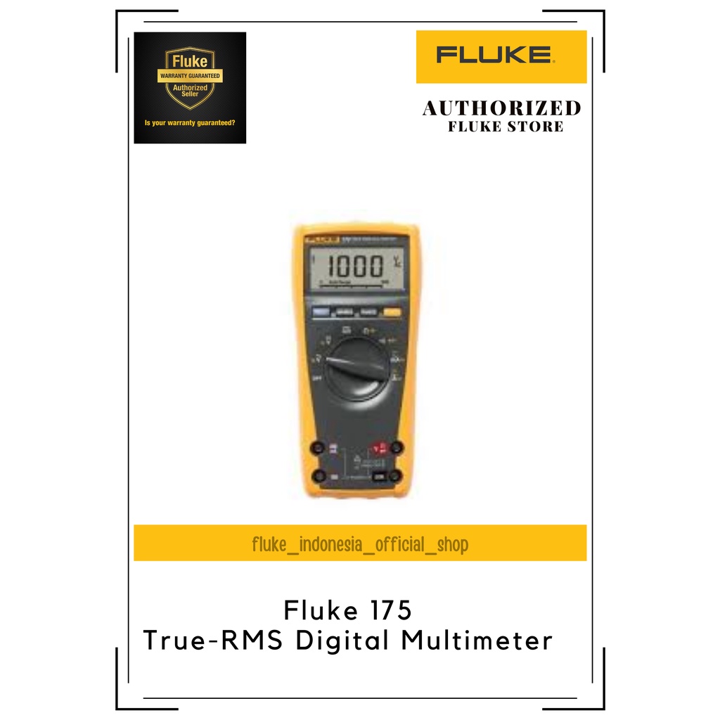 Jual Fluke 175 True-RMS Digital Multimeter | Shopee Indonesia