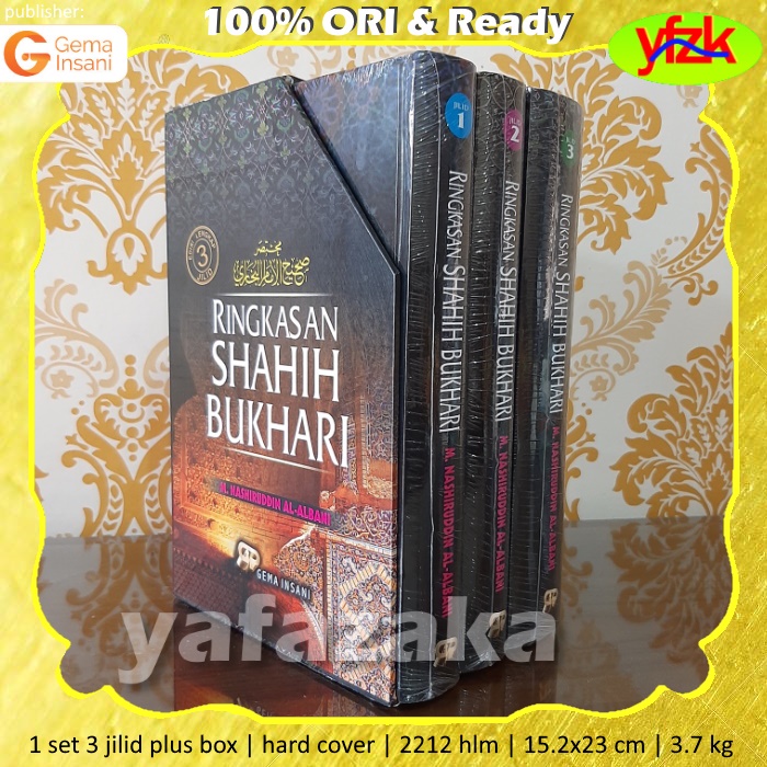 Jual Buku Ringkasan Shahih Bukhari Original 1 Set Lengkap - ORI Kitab ...