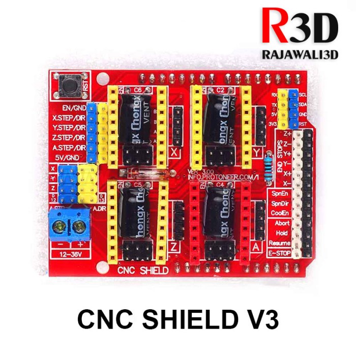 Jual CNC Shield V3 Expansion Board For Arduino Uno Engraving Machine | Shopee Indonesia