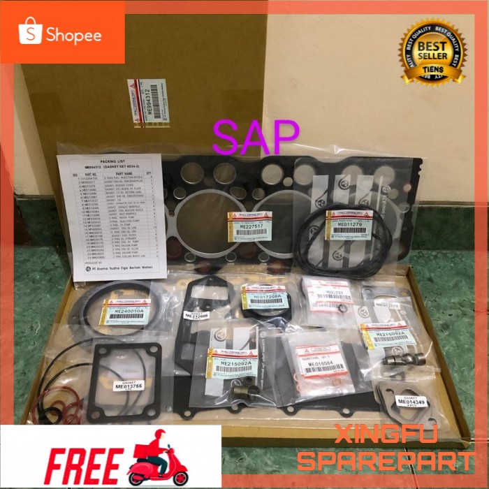 Jual PART PAKING SET FULL SET PS.125T CANTER GRADE A JAPAN ME.994312 | Shopee Indonesia