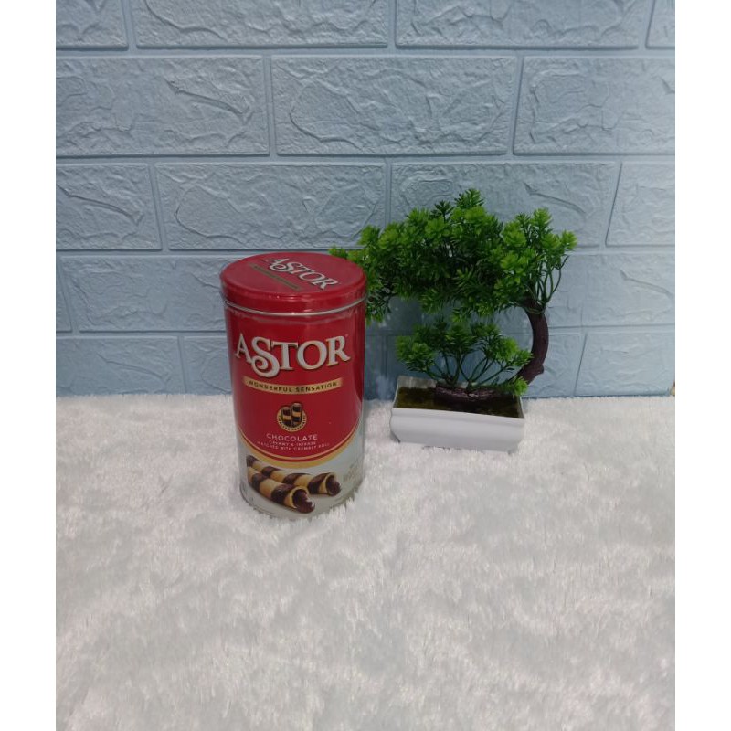 Jual Astor Double Chocolate Wafer Roll Stick 330 Gram | Shopee Indonesia