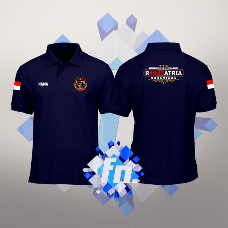 Jual KAOS POLO SHIRT KERAH LENGAN PENDEK POLISI R4945ATRIA NUSANTARA ...
