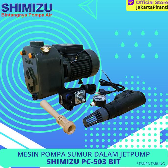 Jual Pompa Sumur Dalam Jetpump 500 Watt Shimizu PC-503 BIT Tanpa Tangki ada terus | Shopee Indonesia