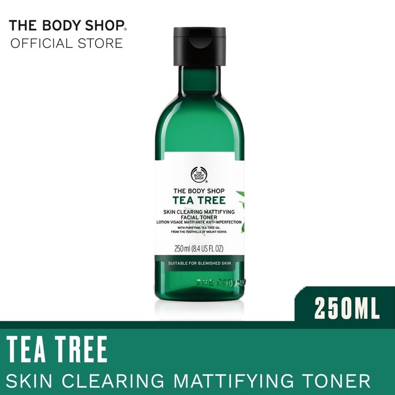 Jual Body Shop Tea Tree Toner 250ml | Shopee Indonesia