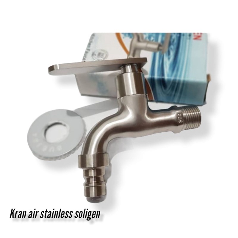 Jual Kran taman stainless Soligen SF2 | Shopee Indonesia
