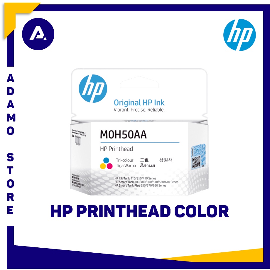 Jual HP Printhead MOH51AA / MOH50AA Black / Color | Shopee Indonesia