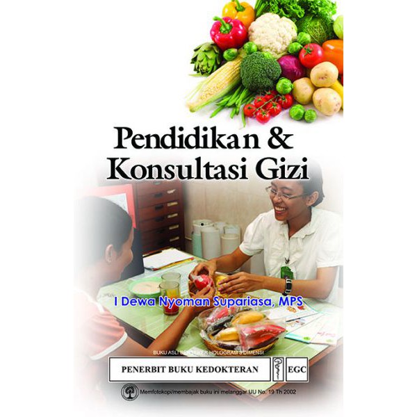 Jual Buku GIZI ORIGINAL - Buku Pendidikan & Konsultasi Gizi Dewa Nyoman Supariasa EGC | Shopee ...