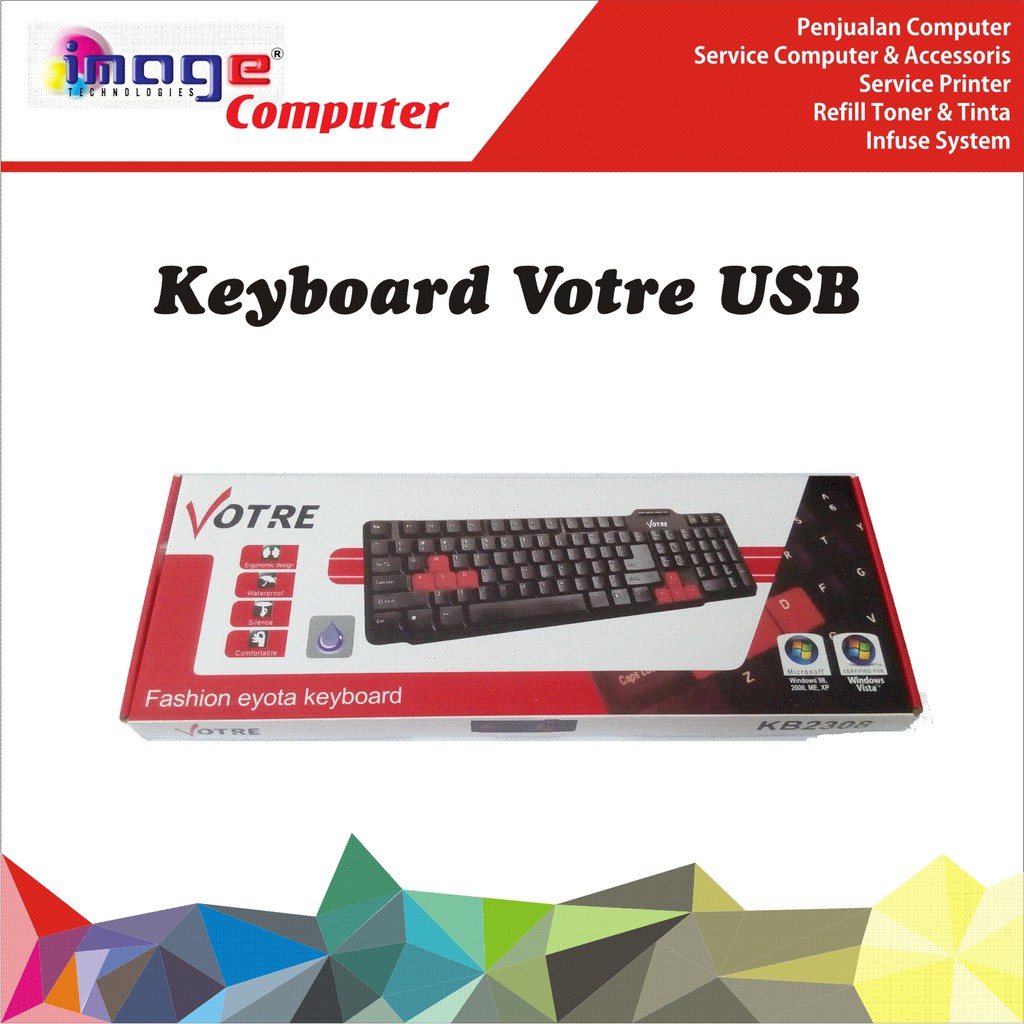 Jual Keyboard Votre KB2308 USB | Shopee Indonesia