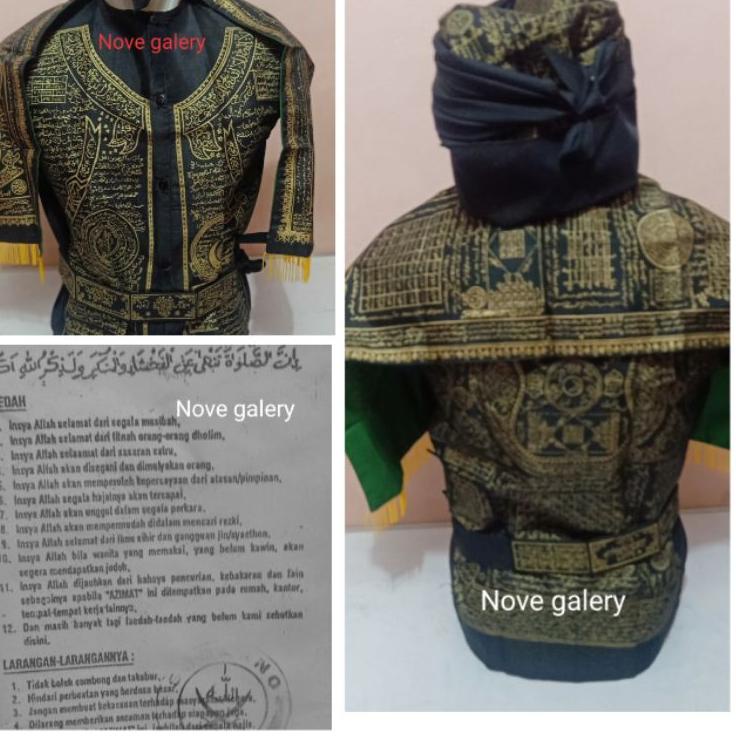 Jual Sangat Nyaman.. COD" 1set rompi ontokusumo warna hitam "bonus ikat ...