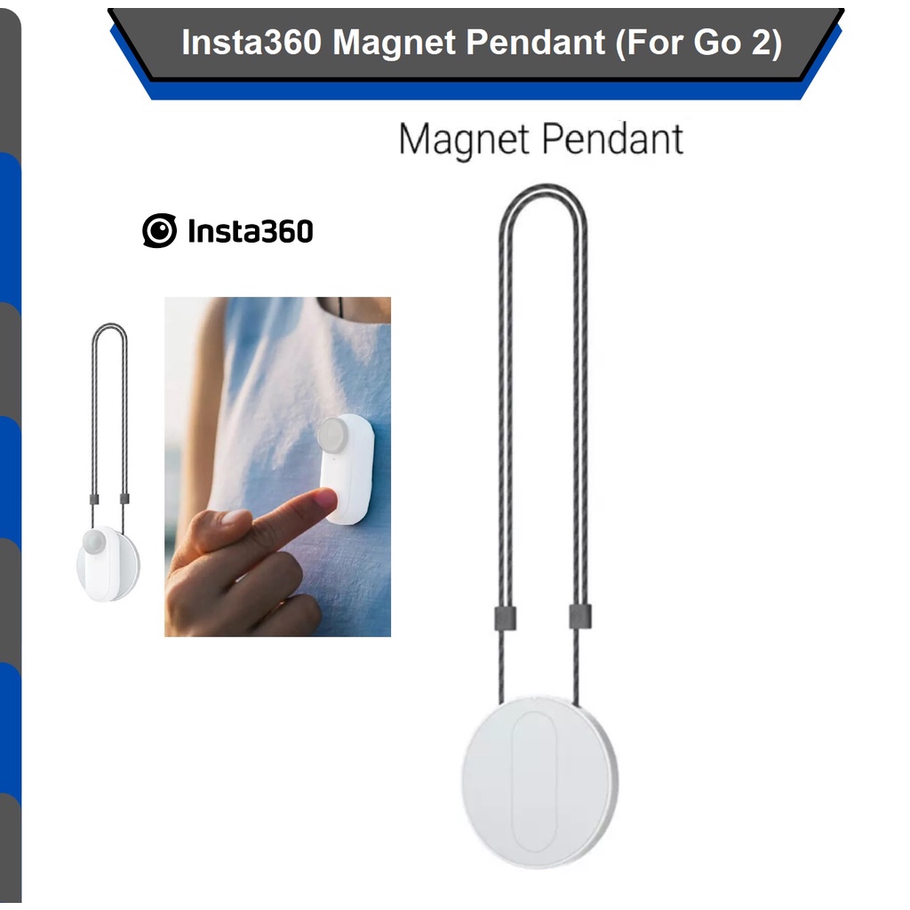 Jual INSTA360 Magnet Pendant GO 2 Kalung Magnetic Insta 360 Camera ...