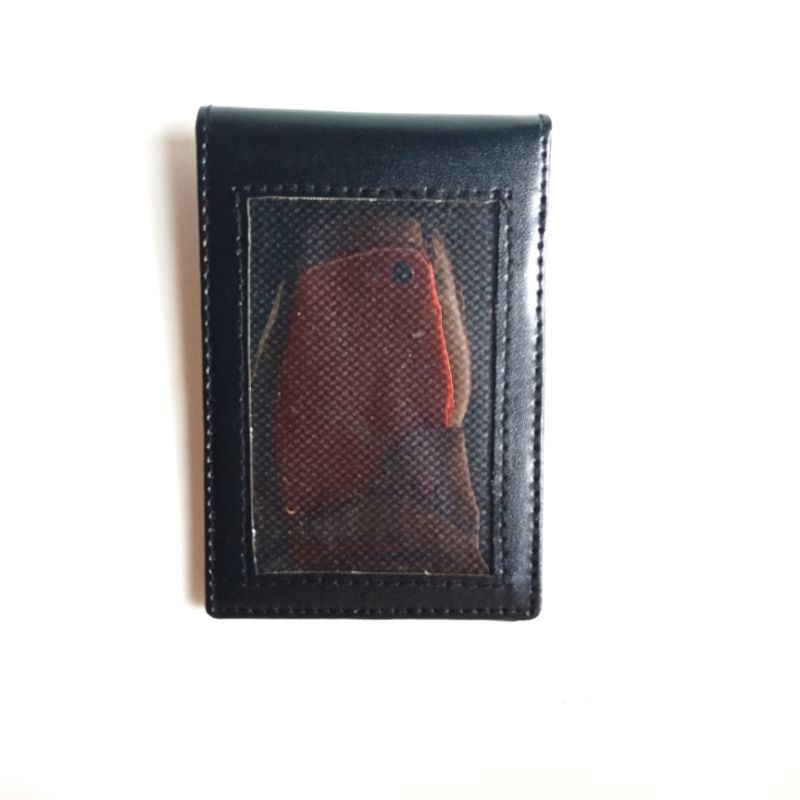 Jual CASING ID SEMI KULIT / ID CARD WARTAWAN / ID CARD FLIP 2 KARTU ...