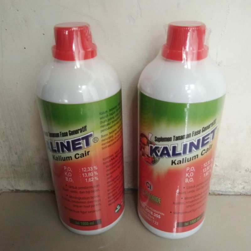 Jual Suplemen Tanaman KALINET Kalium Cair isi 1Liter | Shopee Indonesia