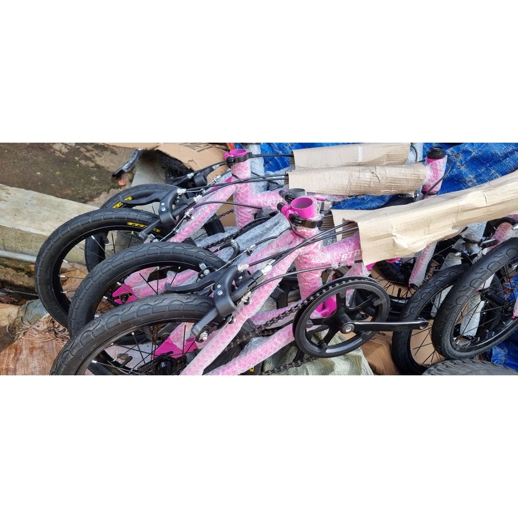 Jual Sepeda Lipat 16 inch Senator Folding Bike - 1 speed | Shopee Indonesia