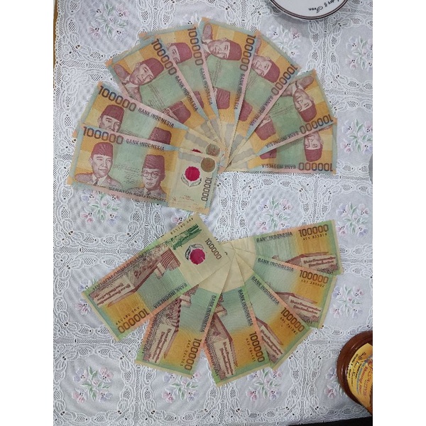 Jual Uang Kuno 100 Ribu Polymer Soekarno Hatta | Shopee Indonesia