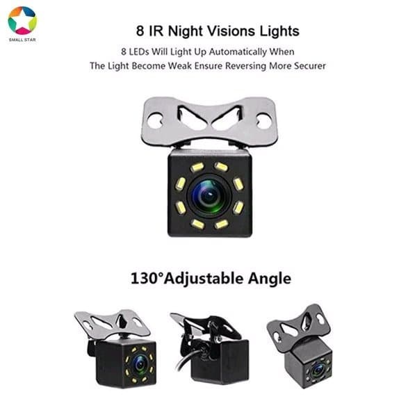 Jual OTOMOTIF- REAR CAMERA KAMERA MUNDUR MOBIL UNIVERSAL CCD KOTAK 8 IR LED MURAH -KAMERA-MOBIL ...