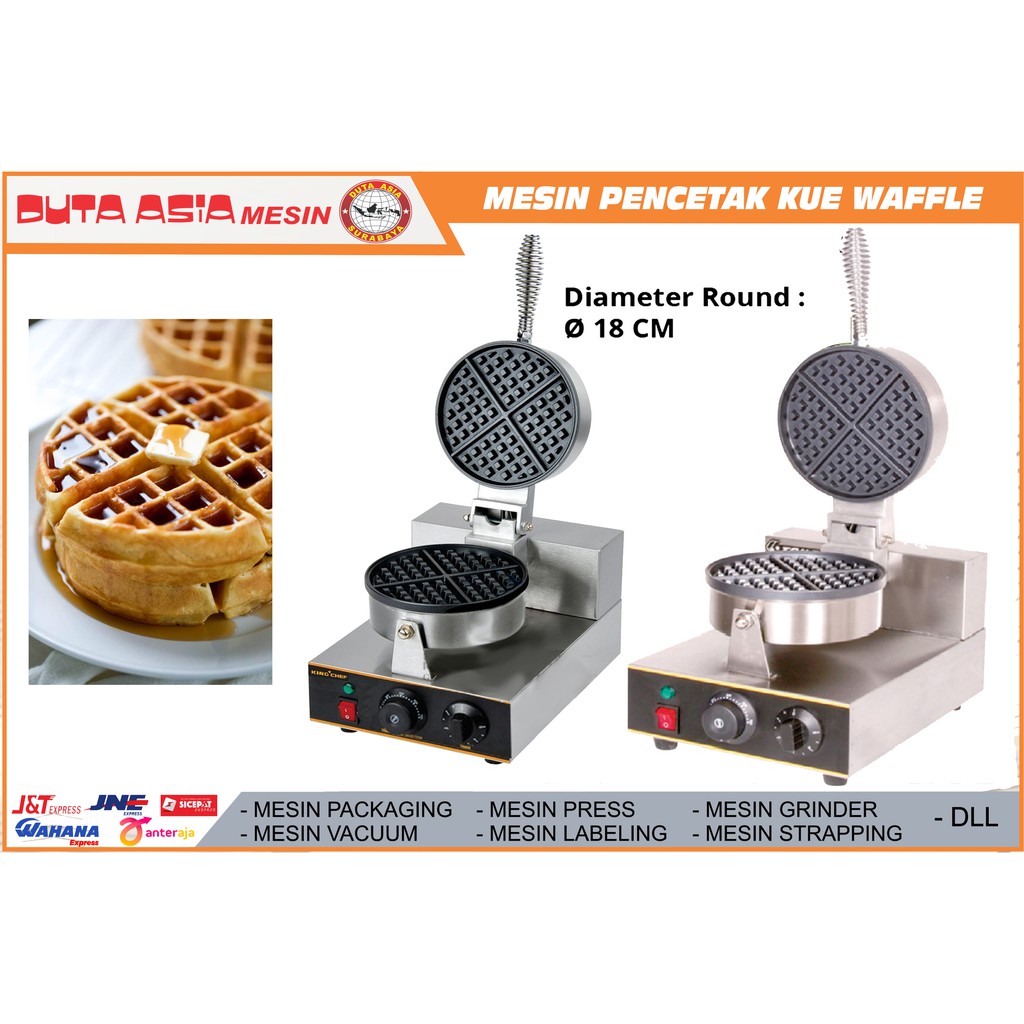 Jual MESIN PENCETAK KUE WAFFLE ( WAFFLE BAKER) | Shopee Indonesia