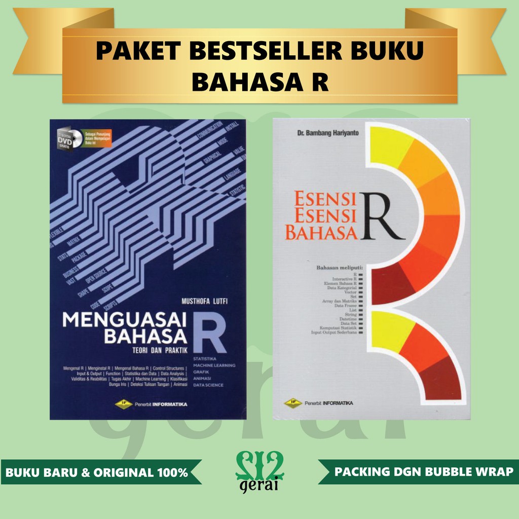 Jual PAKET BUKU PEMROGRAMAN BAHASA R | Shopee Indonesia