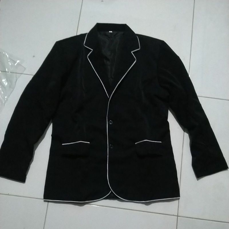 Jual jas hitam polos jas formal jas nikah jas murah | Shopee Indonesia