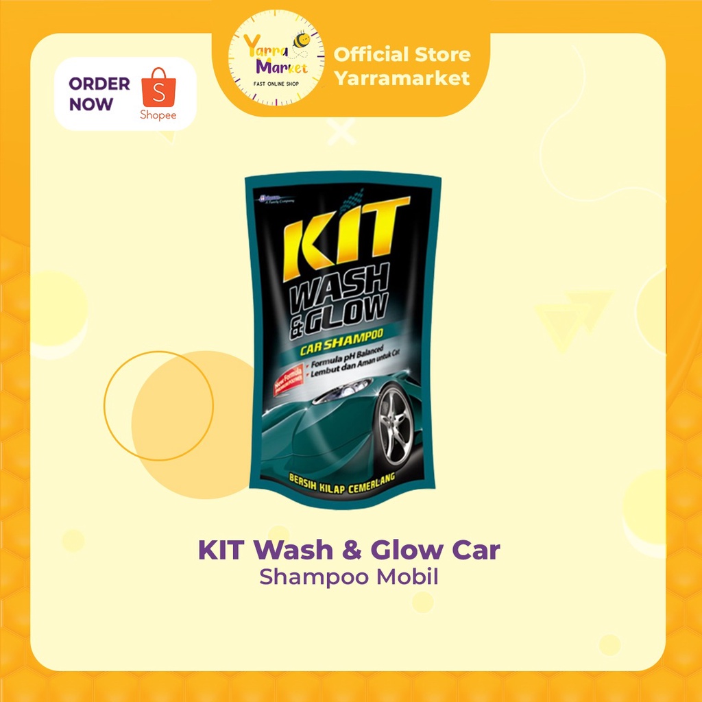 Jual KIT WASH & GLOW CAR SHAMPOO MOBIL 800ml | Shopee Indonesia