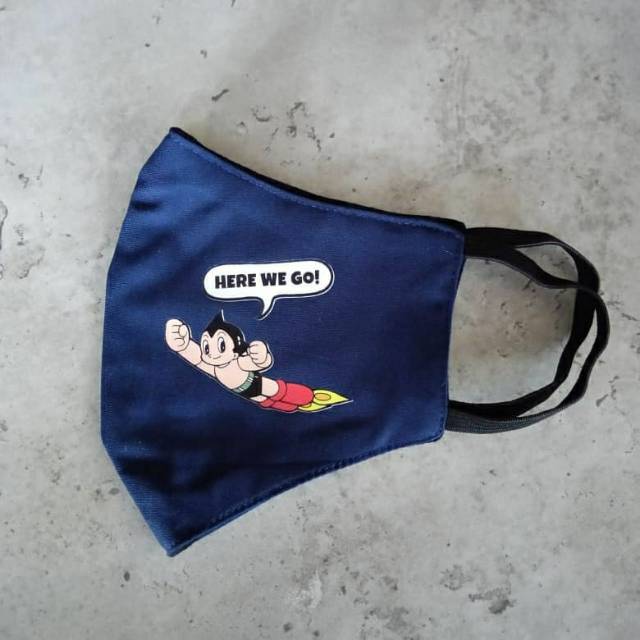 Jual MASKER SNI SRITEX ASTROBOY NAVY ISI 2 PCS ( GAMBAR BISA CAMPUR ...