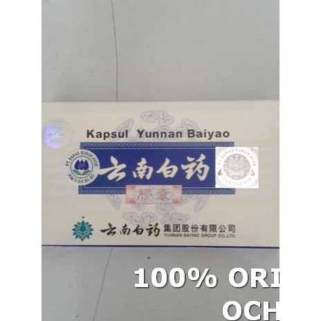 Jual Obat Cina luka dalam dan patah tulang yunnan baiyao kapsul OSS ...