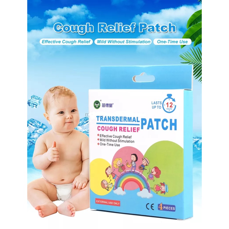 Jual Meditan Cough Relief Patch herbal batuk pilek baby anak | Shopee ...