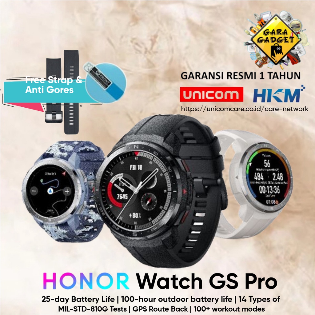 Jual Honor Watch GS Pro Smartwatch Garansi Resmi | Shopee Indonesia