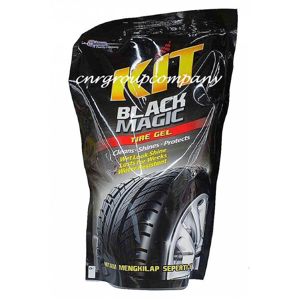 Jual PROMO MURAH Kit 200 ml Kit Black Magic Tire Gel Semir Ban & Kit ...