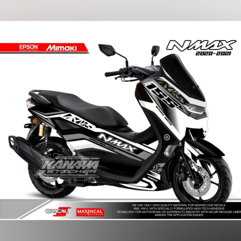 Jual Stiker Decal Nmax Baru 2020 fullbody kode 002 | Shopee Indonesia