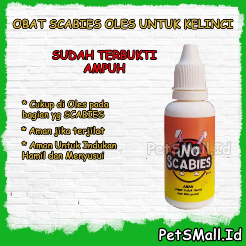 Jual Obat Scabies Kelinci Oles NO SCABIES 30ml Cair obat jamur | Shopee ...